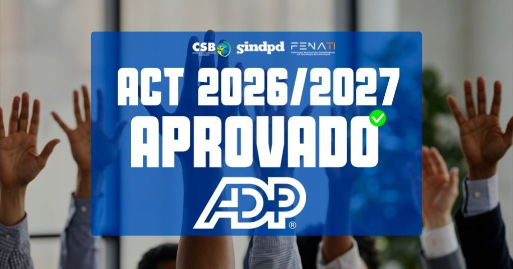 Reajustes salarial e nas cláusulas da CCT 2025 - SINDPD
